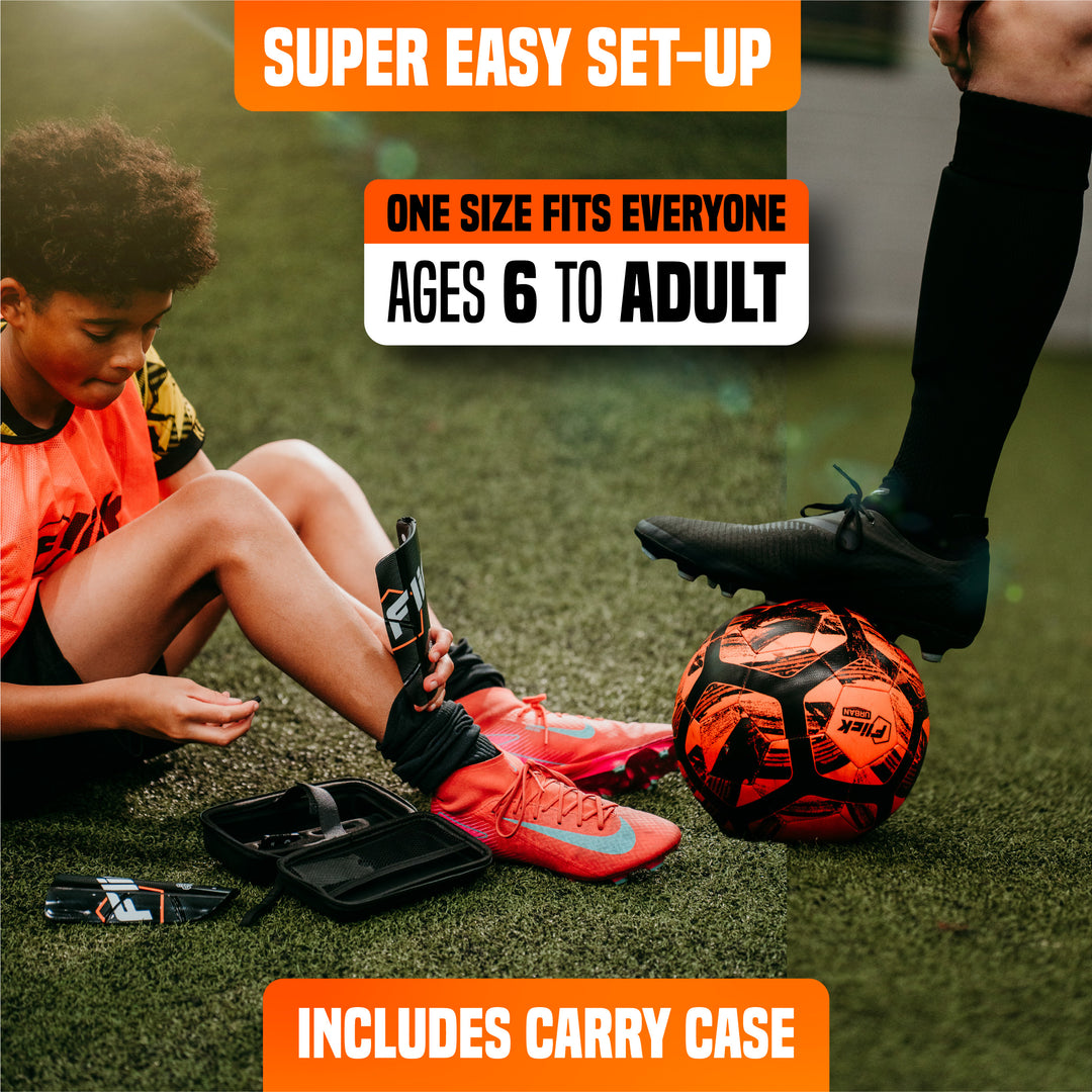 Smart Football Tracker With Shin Guards